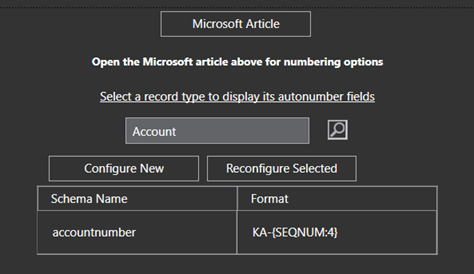 Autonumber | JM SOFTWARE